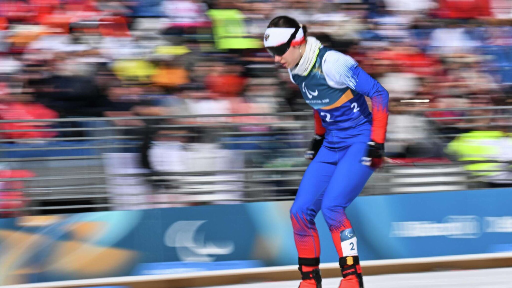 Russian skier Anastasia Bagiyan secures gold at Paralympic Games ...